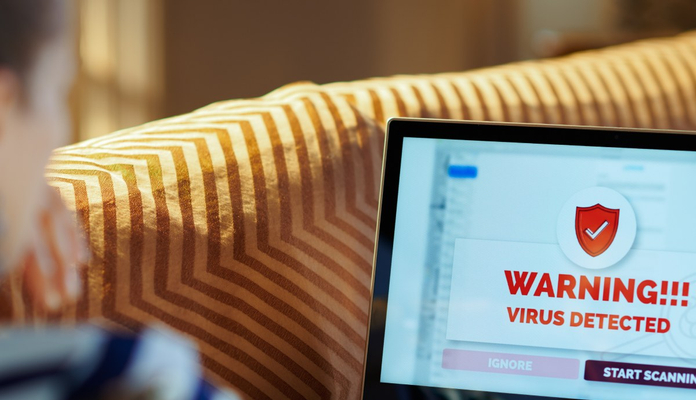 computer virus alert